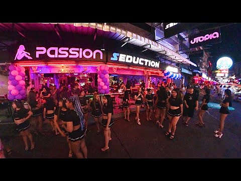 4K 360 VR tour of the famous Soi 6 in Pattaya Thailand - Nightlife ...