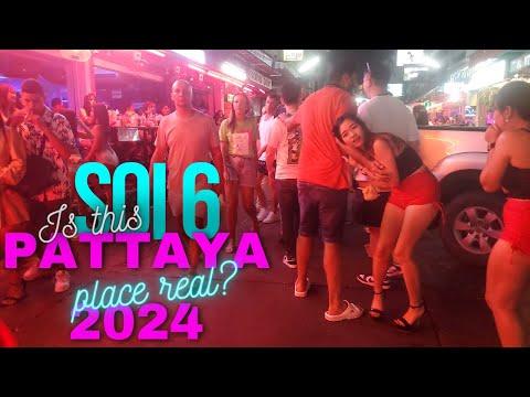 🇹🇭 Is this the best street in Thailand? Soi 6 Pattaya Nightlife ...